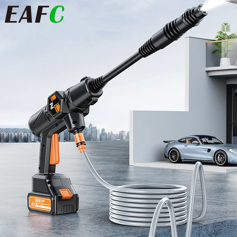 Rechargeable-Car-Wash-Gun-100Bar-300W-Cordless-High-Pressure-Car-Washer ...