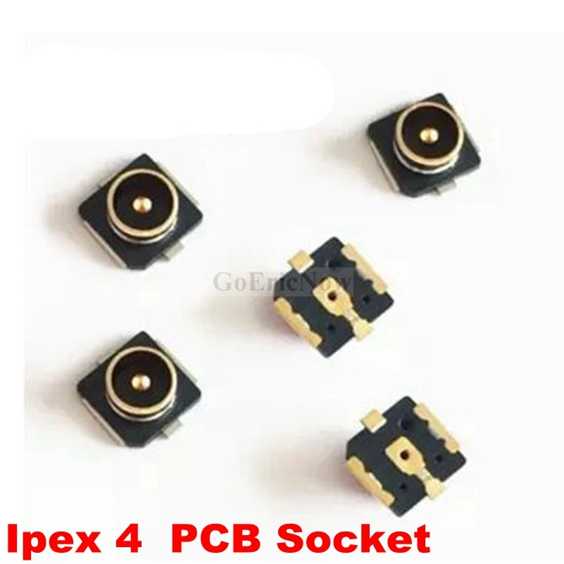 50-pcs-RF-Coaxial-SMD-SMT-solder-PCB-Mount-Socket-Jack-female-for-IPX ...