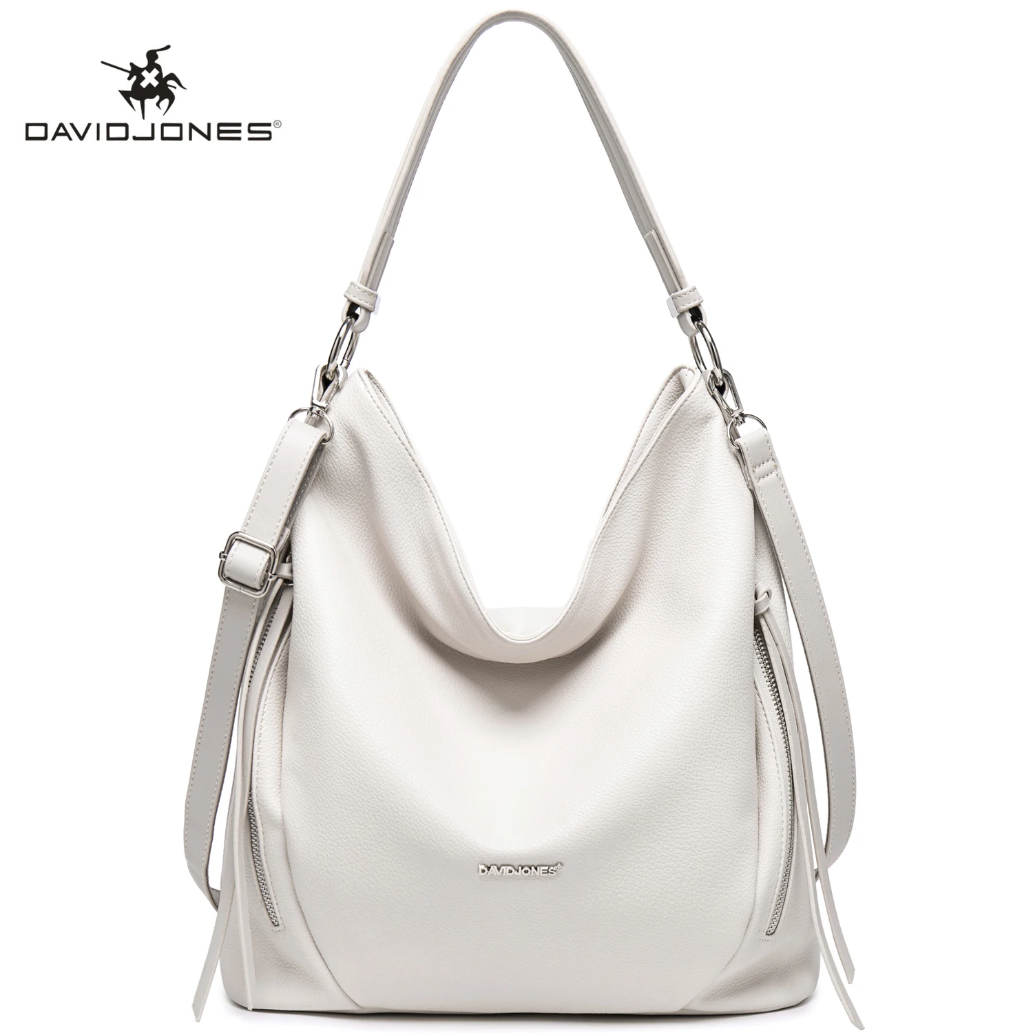 David Jones Casual Shopping Handbags For Women 2022 Designer Luxury Women's Bag Pu Leather Top ...