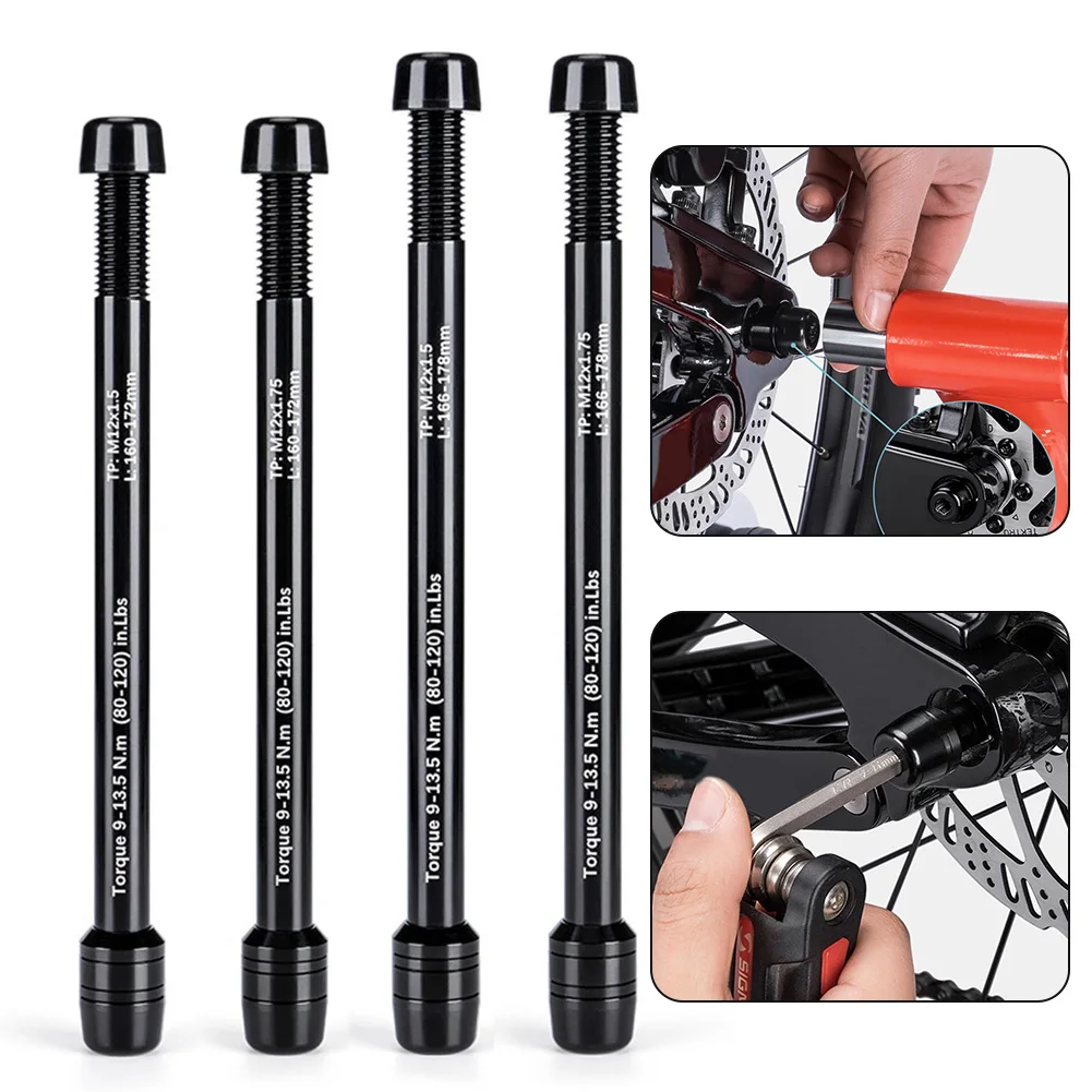 Bike-Barrel-Shaft-Trainer-Thru-Axle-Skewer-M12x1-5-1-75-1-0-L160-172mm ...