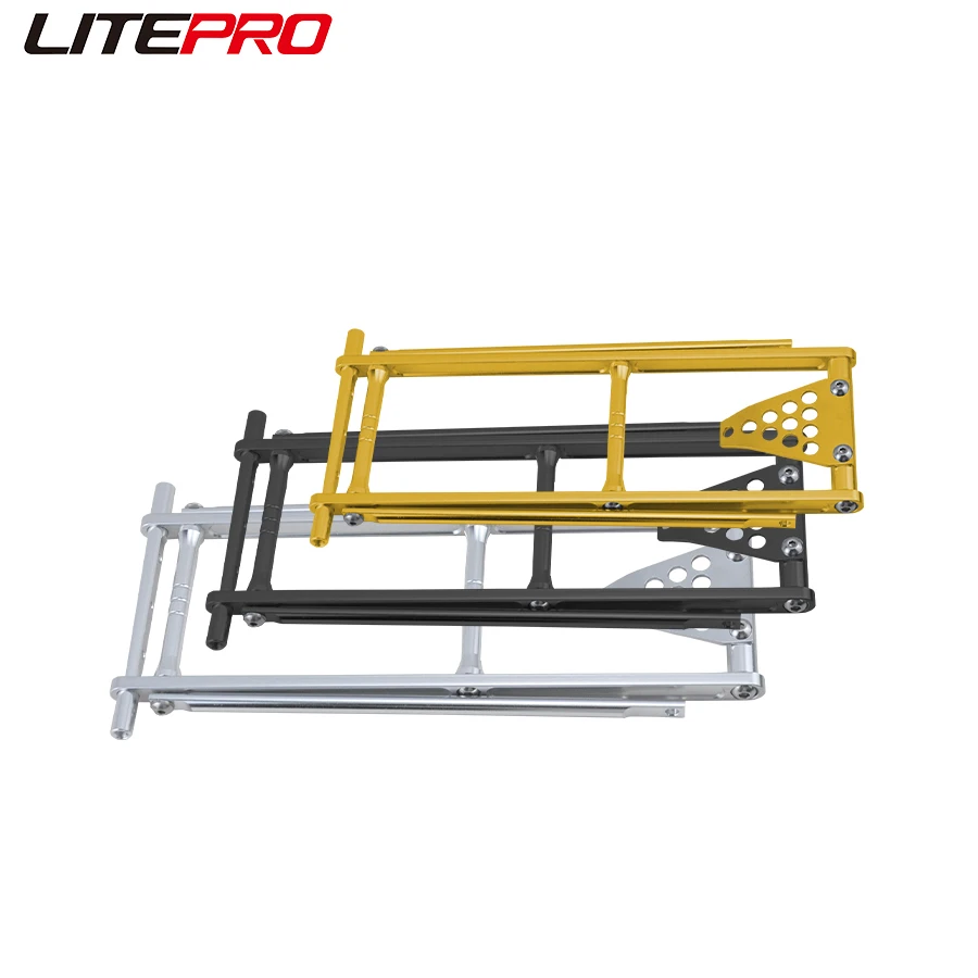 JKLitepro-Folding-Bike-Easywheel-Rear-Cargo-Shelf-Ultralight-Aluminum ...