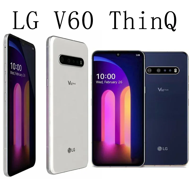 Unlocked-Original-LG-V60-ThinQ-SmartPhone-V600VM-V600AM-V600TM-8GB ...