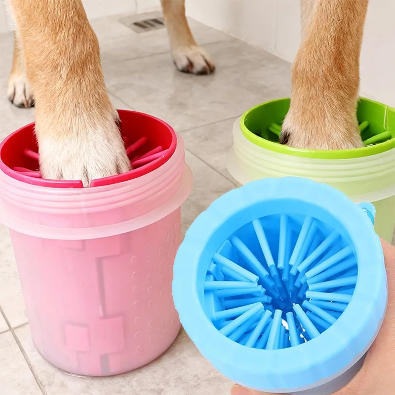 Paw Cleaner For Dogs Cats Pets Foot Wash Cup For Small Medium Large ...