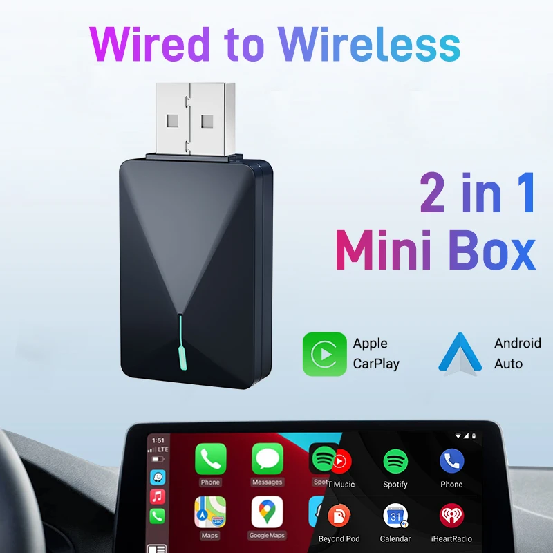 2in1-Mini-Box-Wired-to-Wireless-CarPlay-and-Android-Auto-5GHz-WiFi5 ...