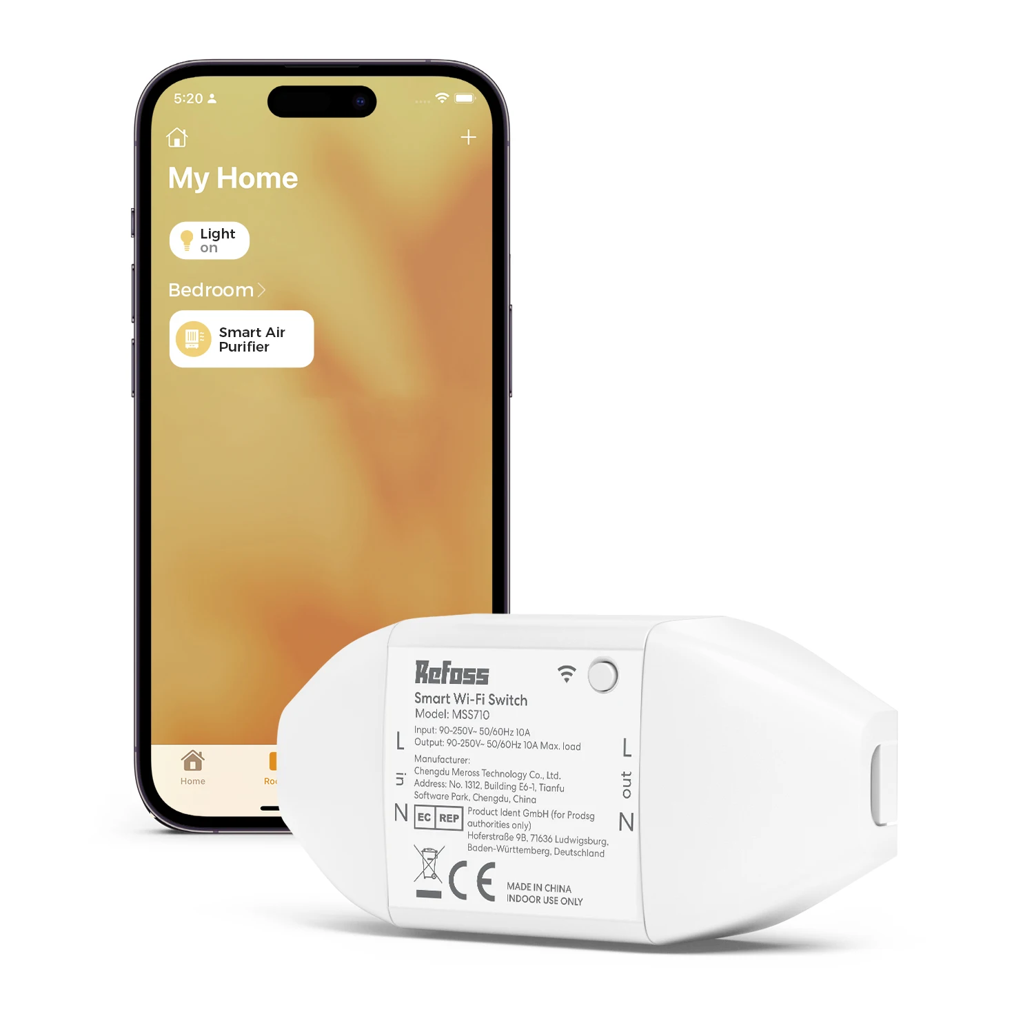 Refoss HomeKit DIY Smart Switch,WiFi Smart Switches,1/2/3/4/6 Pack ...