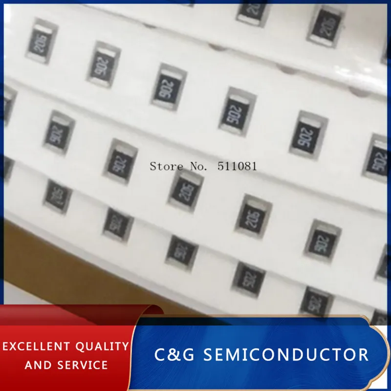 200PCS 0805 20M Ohm 5% 206 SMD CHIP RESISTOR ROHS - AliExpress 502