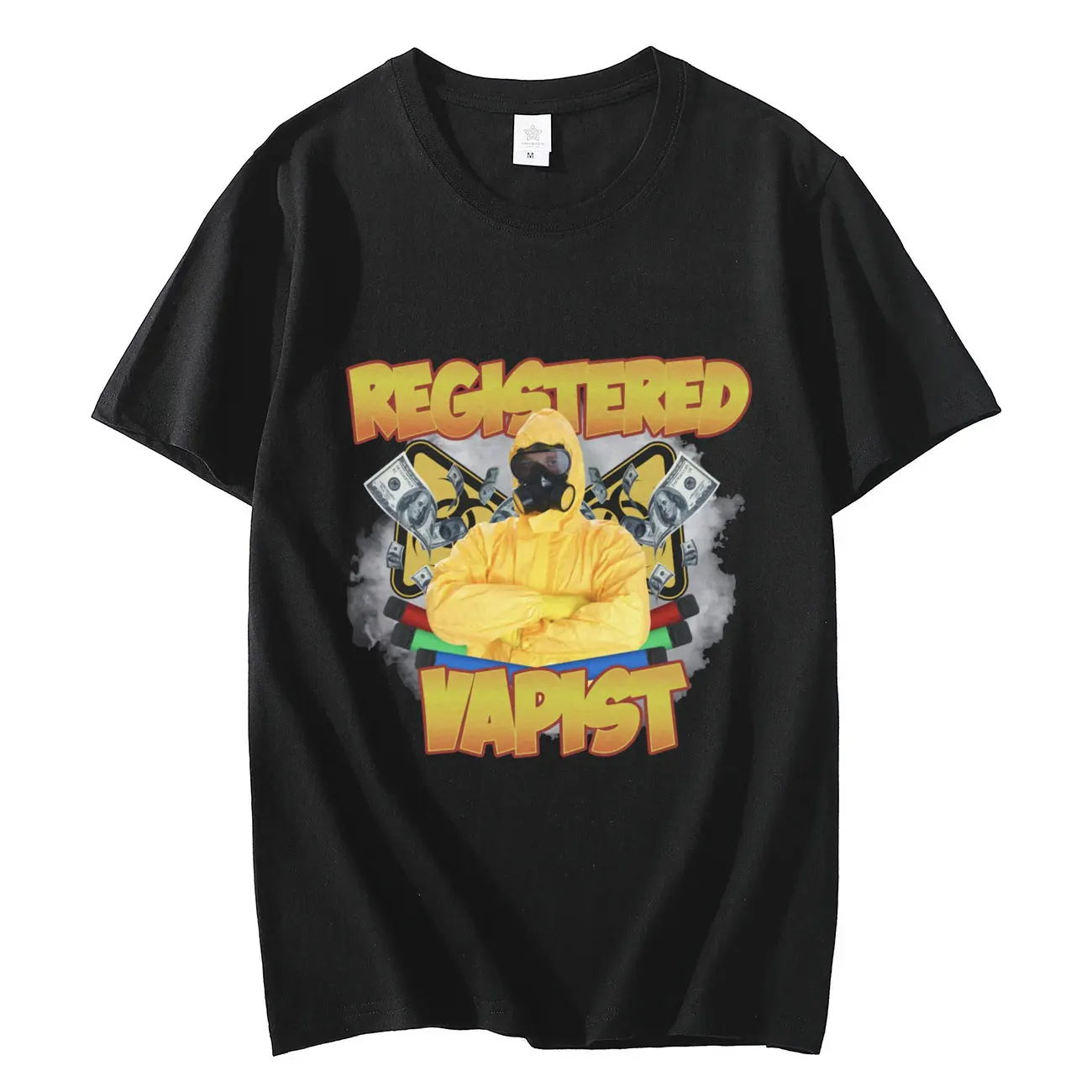 Official-Registered-Vapist-Meme-Graphic-T-Shirts-Men-Fashion-Funny ...