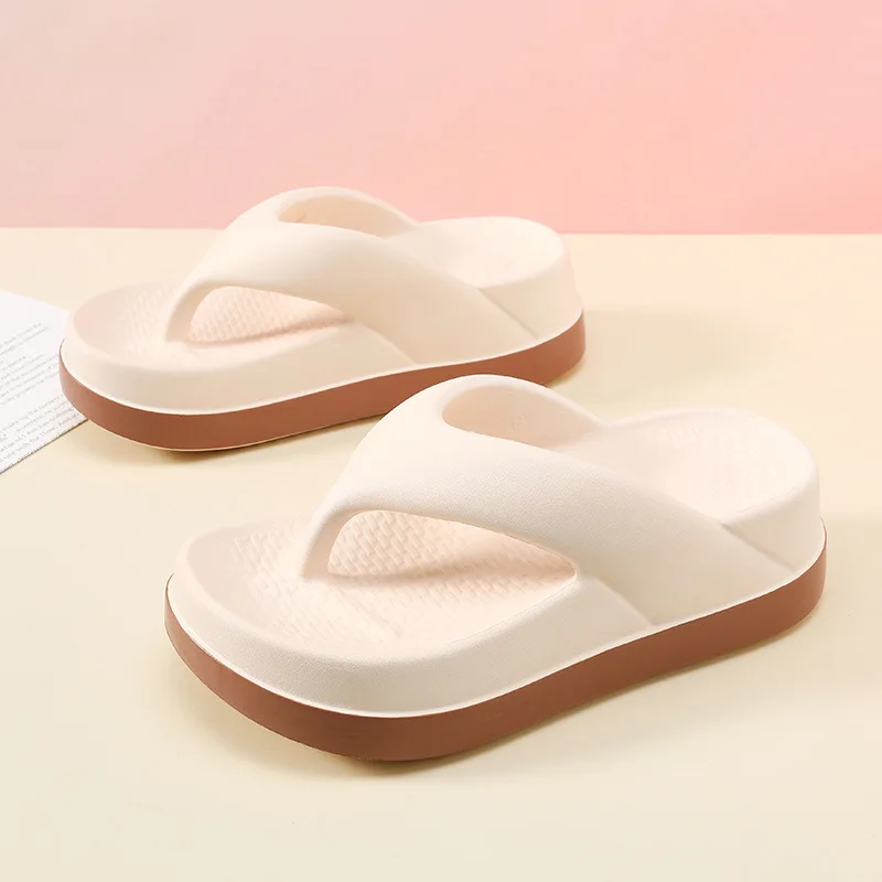 Flip Flops Summer Women's Beach Flip Flops Fashion Breathable Casual ...