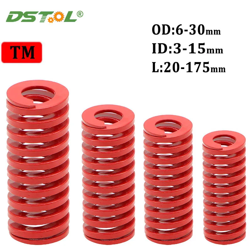 Die-Model-Spring-Medium-Load-Red-Compression-Springs-DIY-Extrusion ...