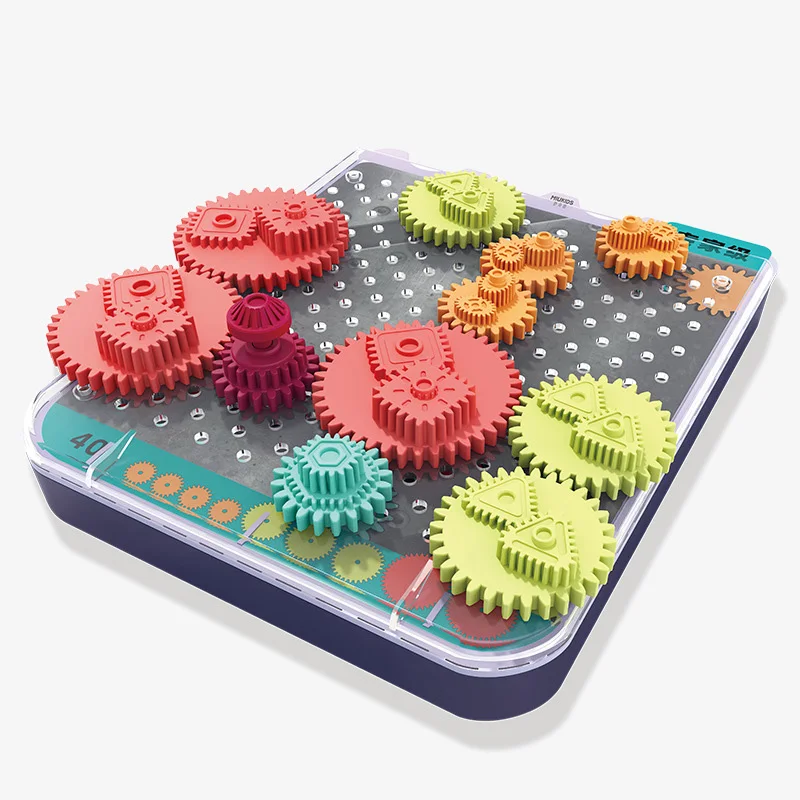 40-Challenges-Gears-Puzzle-Board-Game-Brain-Thinking-Training-Parent ...