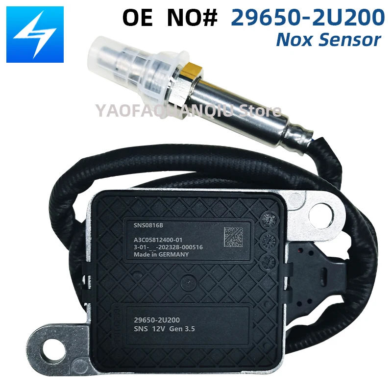 296502U200-29650-2U200-SNS0816A-Nitrogen-Oxygen-Sensor-NOx-Sensor-12V ...