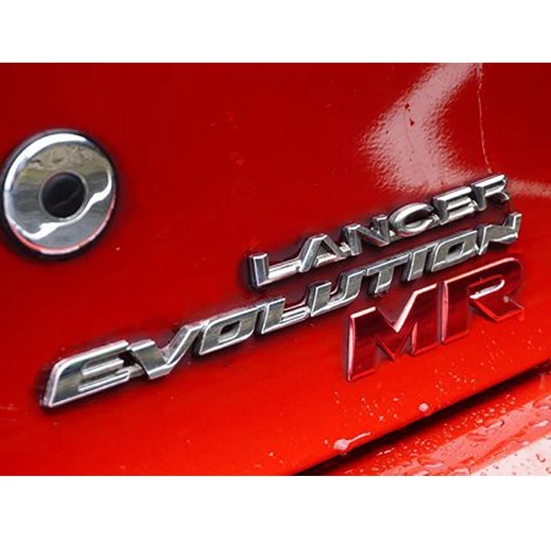 Lancer Evolution Mr Logo Sticker Emblem Badge For GSR 3D Printed Car