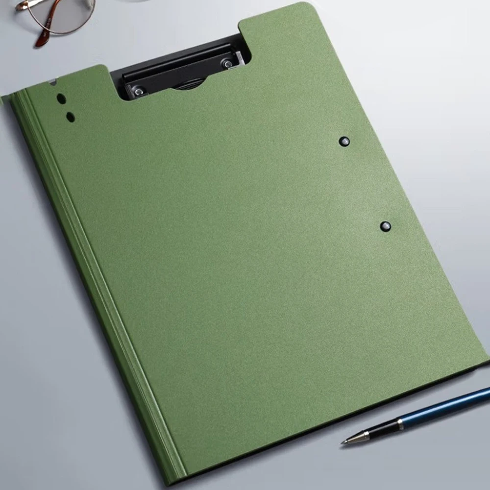 Waterproof-Fold-with-Double-Clips-Clipboard-A4-File-Cover-Folder-Write ...