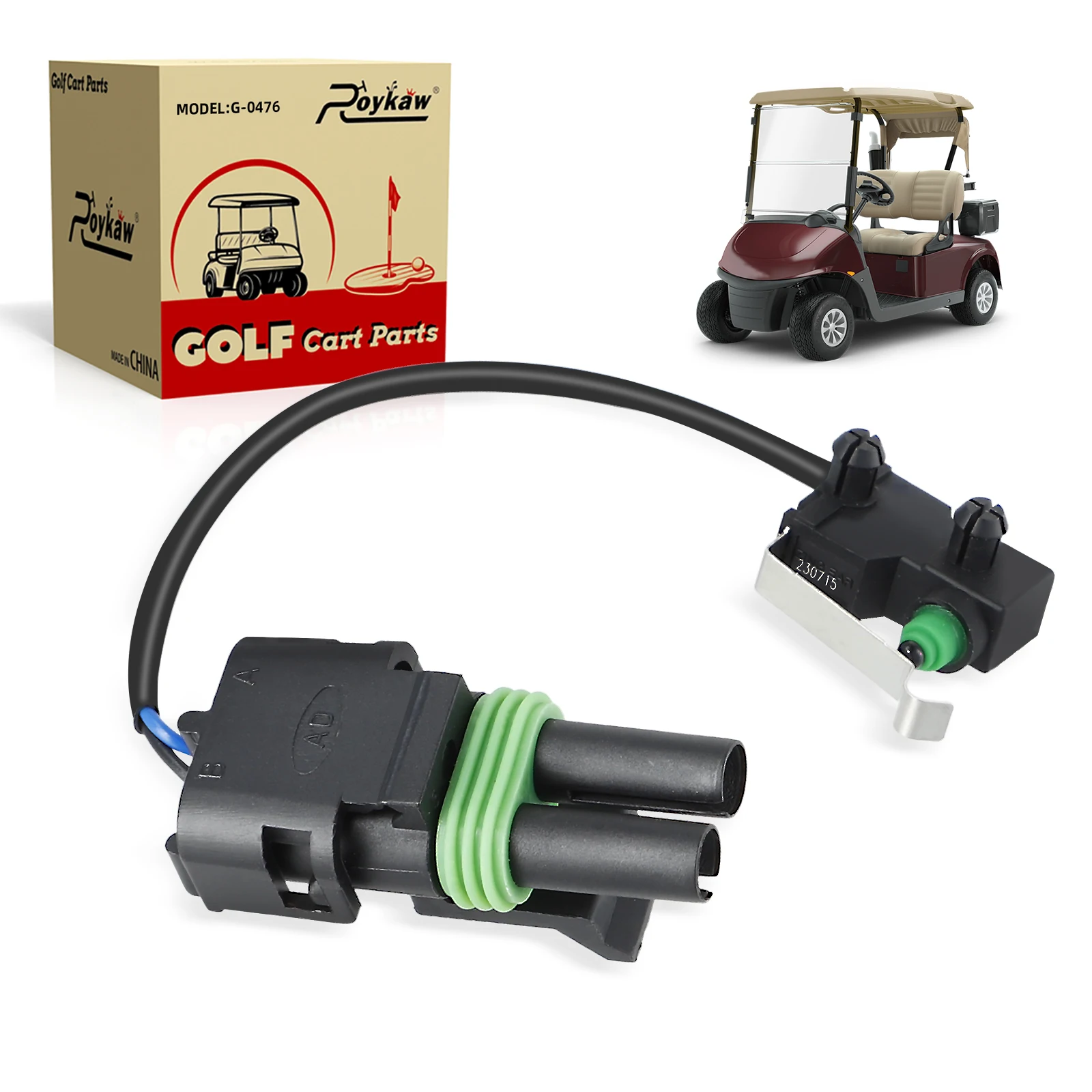 Roykaw Golf Cart DCS Forward Micro Switch Assembly Fit for EZGO ...