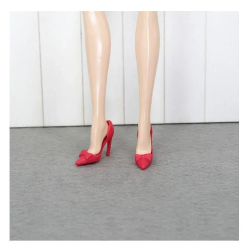 doll-pretty-fashion-red-pink-high-heel-shoes-for-your-collection-BB ...
