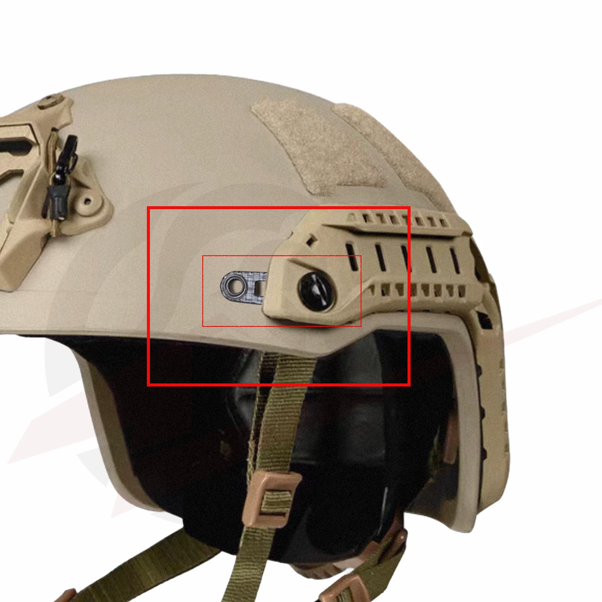 Special connecting rope clip for Combat helmet -4 pieces of TEGRIS ...