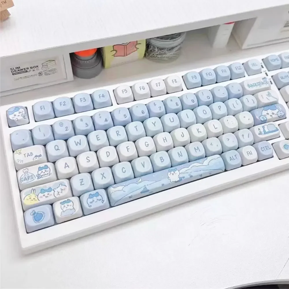 Cute Chiikawa Usagi Keycap Keyboard Decoration - Chiikawa Plush