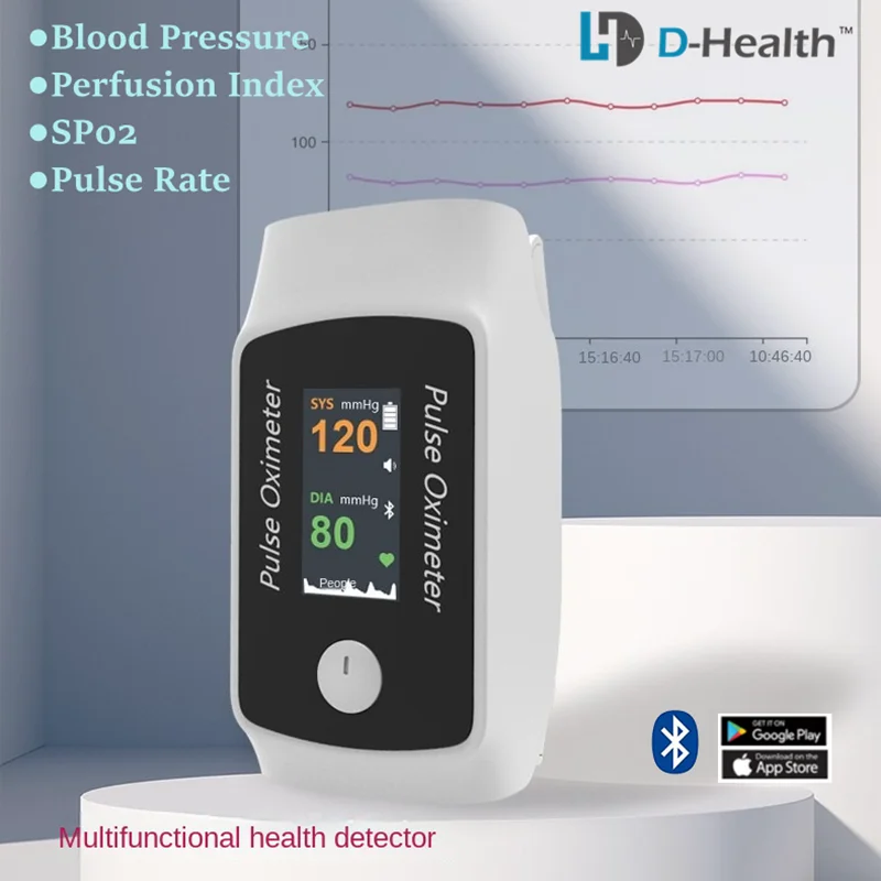 Multifunction-Health-Monitor-Finger-Oximeter-Blood-Pressure-Pulse ...