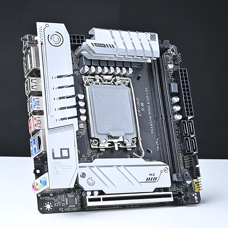 ERYING ITX B760i Gaming Motherboard ARGB LGA 1700 Support Core 12/13th ...