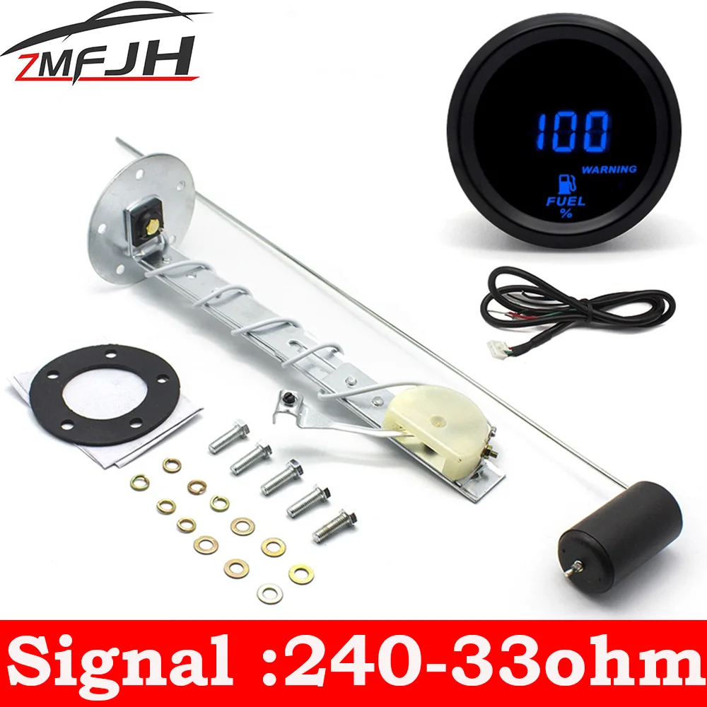 AD-Universal-52MM-Digital-Fuel-Level-Gauge-with-Warning-Light-240-33 ...