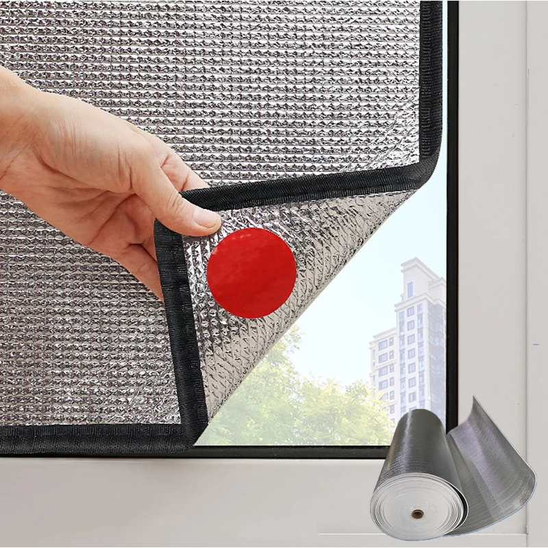 Dedicated For Sliding Windows Glass Aluminum Foil Sun Shade Film ...