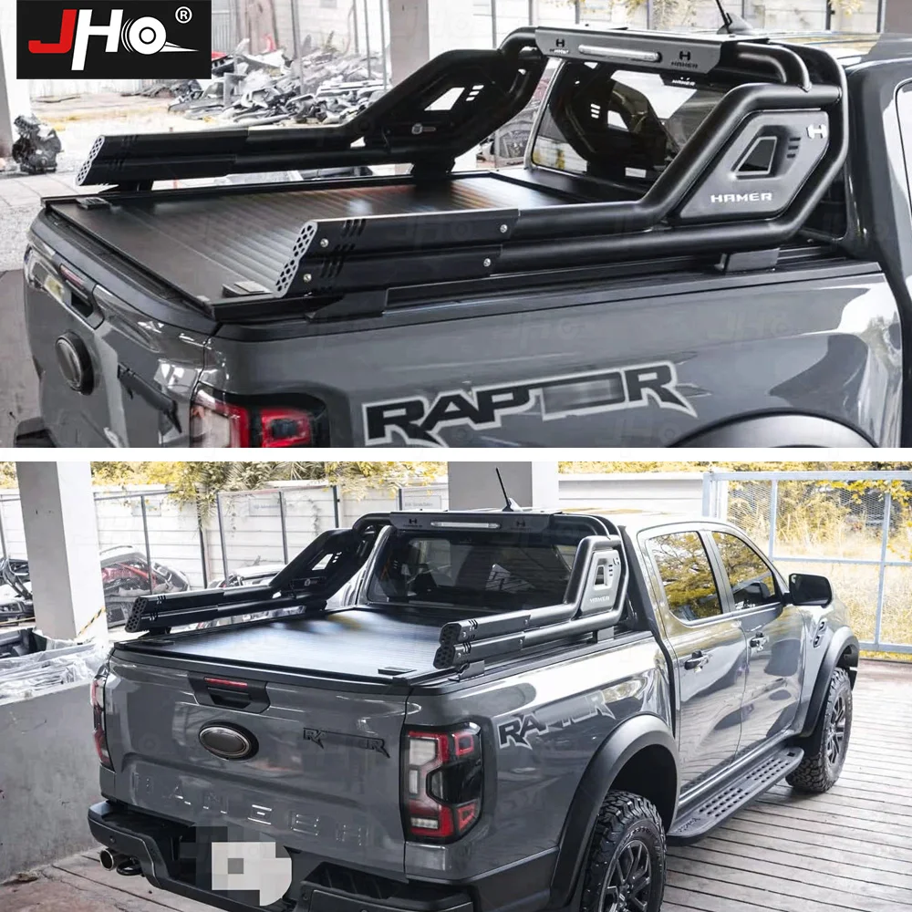 JHO-Tonneau-Cover-Waterproof-Truck-Bed-Custom-Fit-For-2022-2023-2024 ...