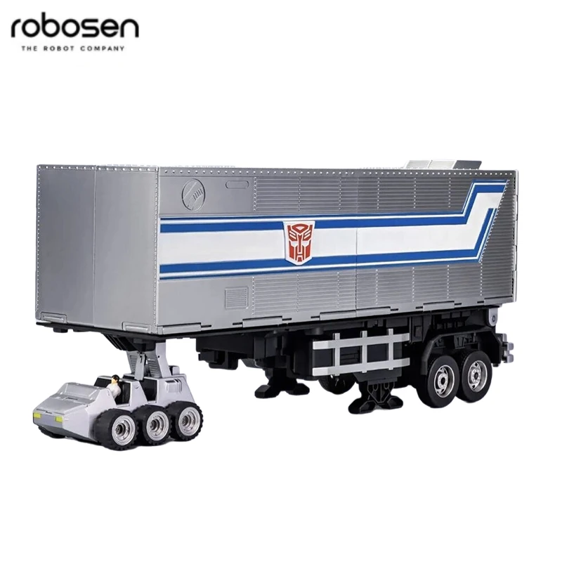 Transformers G1 Robosen Optimus Prime Kit de remolque edición insignia deformación automática ...