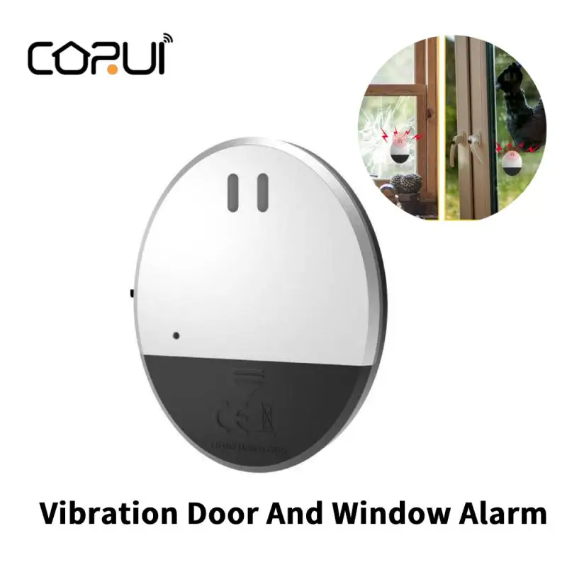 Corui-detector De Vibração Para Porta E Janela Sensor De Alarme Anti ...