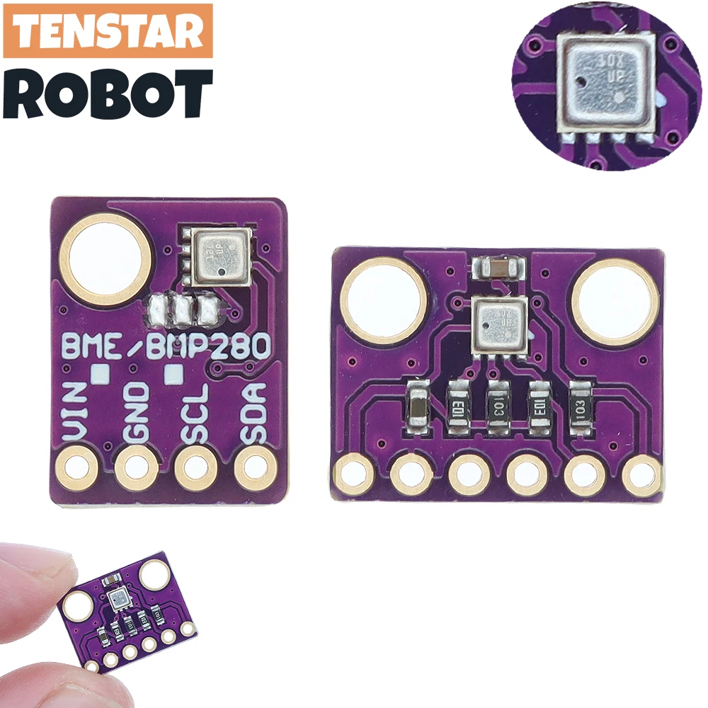 BME280-3-3V-5V-Digital-Sensor-Temperature-Humidity-Barometric-Pressure ...