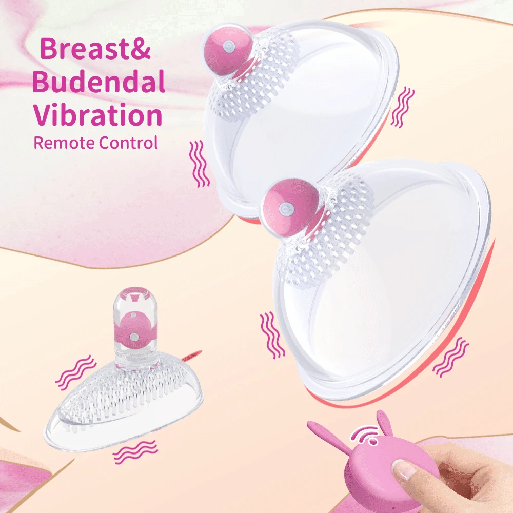 Wireless Remote Control Nipple Teaser Clit G Spot Stimulation Sex Toys