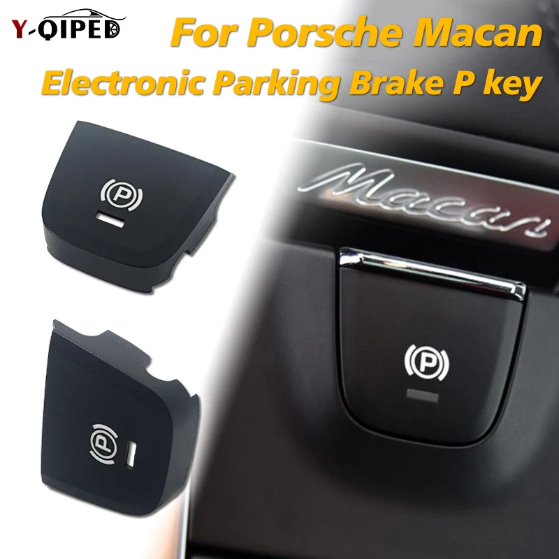 Car-Handbrake-Parking-Brake-P-Button-ABS-PC-Material-For-Porsche-Macan ...