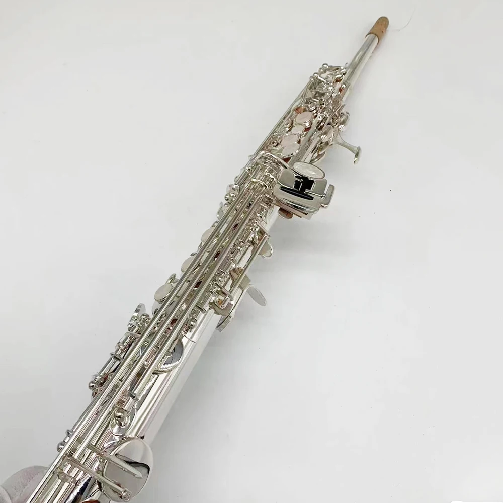 Silver Soprano Saxophone