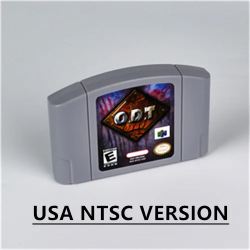 O.D.T. for 64 Bit Game Cartridge USA Version NTSC Format