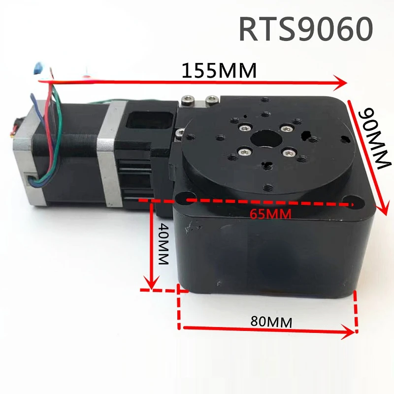 Electric-Rotating-Table-360-High-precision-R-axis-CNC-Indexing-Plate-42 ...