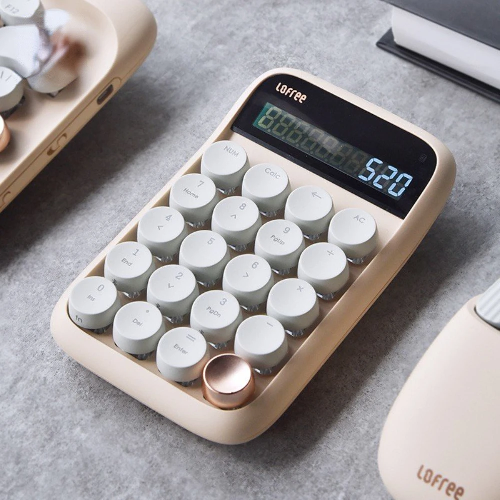 Lofrees-Mechanical-Dot-Bluetooth-Wireless-Calculator-Numeric-Keypad ...