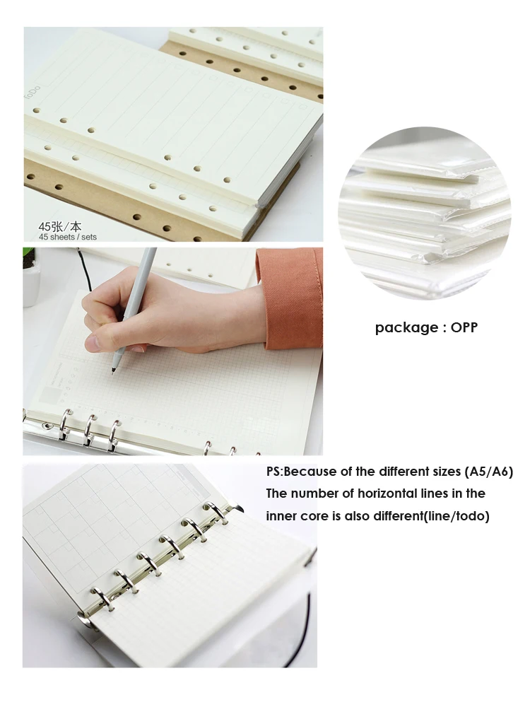 Feuillet mobile,Carnet laser,classeur,planificateur,cahier,Filofax ...