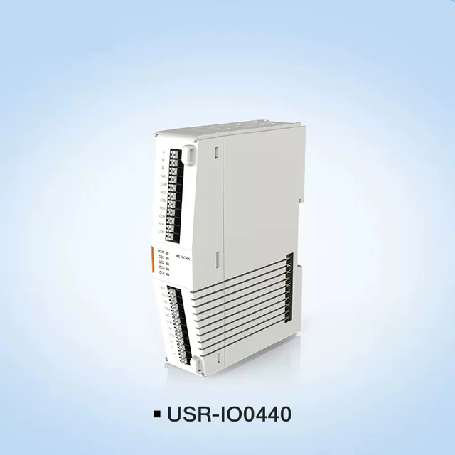 Din Rail Industrial 4G Lte Remote Io Edge Gateway Usr-M100-Eau Támogatás Modbus Mqtt Soros Port ...