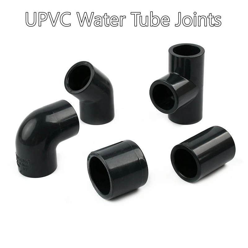 1-10PCS-I-D-20-63mm-UPVC-45-90-Degree-Elbow-Direct-Aquarium-Fish-Tank ...