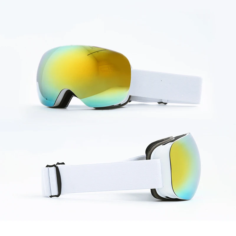 Men Women Ski Goggles Fully Coated Lens UV400 Anti-fog Windproof ...
