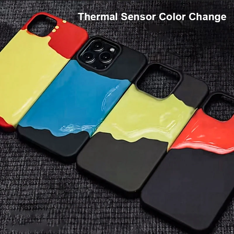 Thermal Sensor Color Change Case For Samsung Galaxy S23 S22 S21 S20 ...