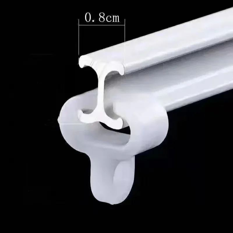 10pcs-T-shaped-Track-Buckle-Bead-Curtain-Track-Hook-Aluminum-Alloy-Door ...