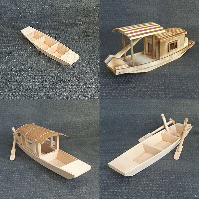 Model-Boat-Wooden-Miniature-Boat-Small-Wooden-Boat-Small-Fishing-Boat ...