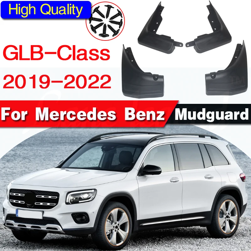 Mudguard-For-Mercedes-Benz-GLB-class-2019-2022-Front-Rear-Mudflaps ...