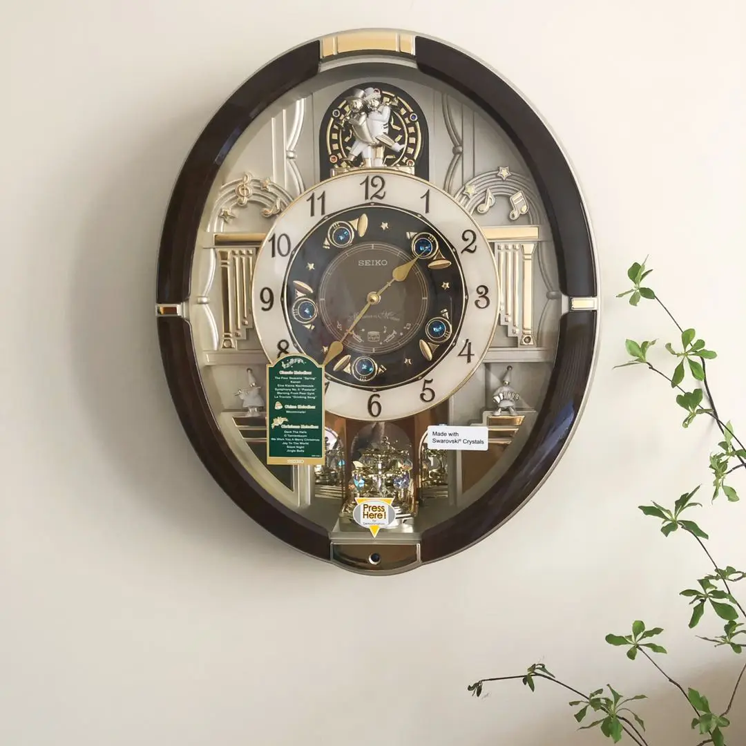 Swarovski Crystal Clock