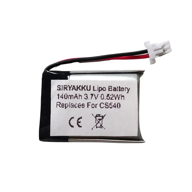350mAh cs540 Wireless Headset Battery 84479-01 86180-01 For Plantronics ...