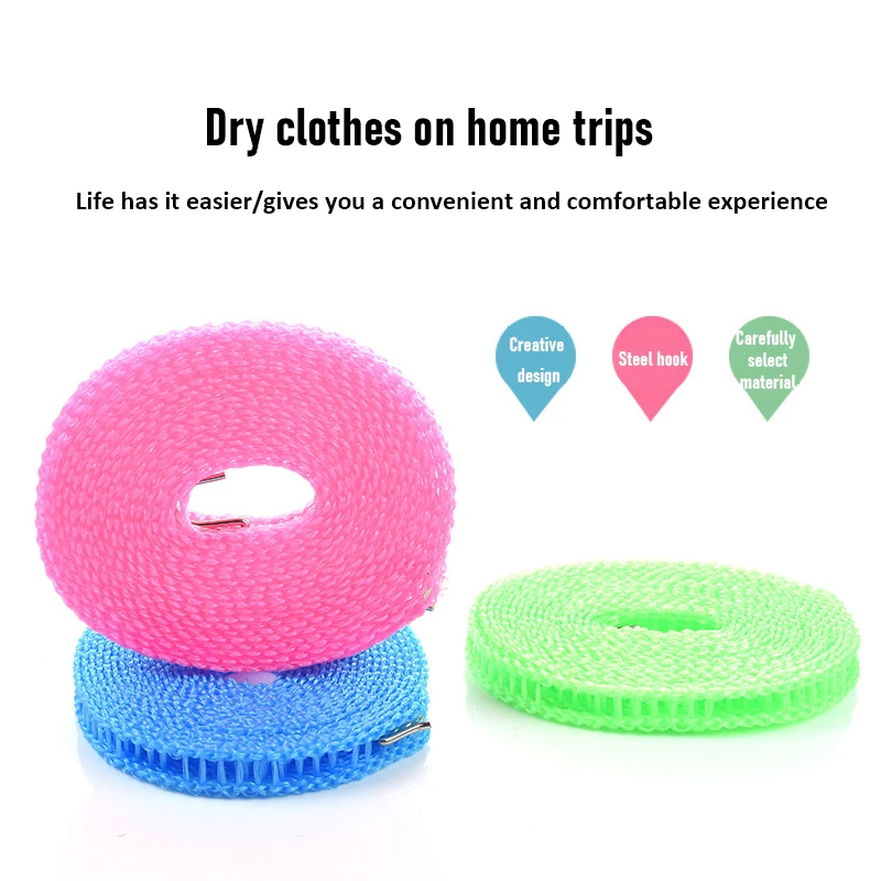 Anti skid Windproof Clothesline Fence type Clothesline Non slip Drying ...