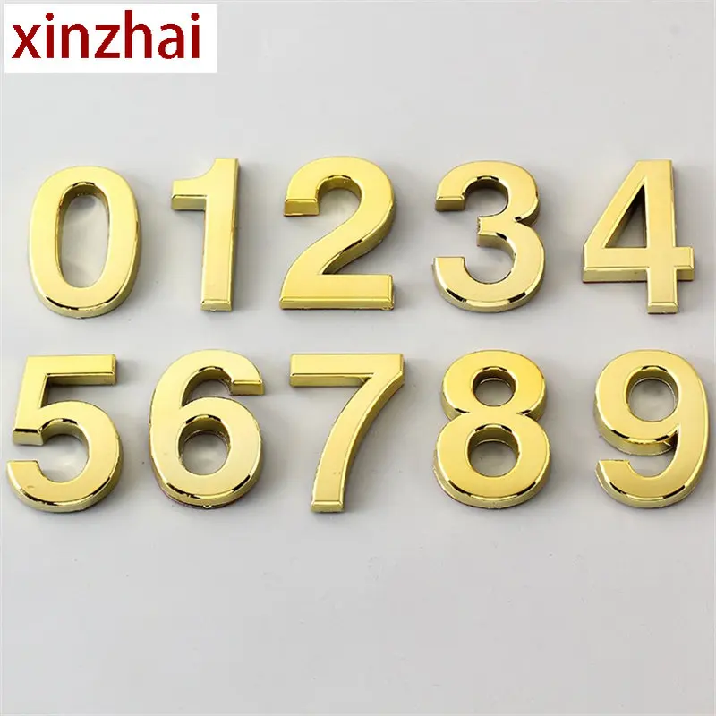 Digital-Number-Door-Plate-Gold-Hotel-House-Number-Room-Number-Plate ...