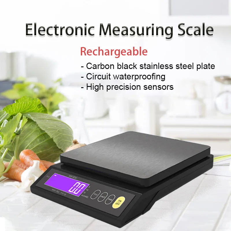 5kg-10kg-Digital-Kitchen-Scale-Rechargeable-IP67-Fully-Waterproof ...