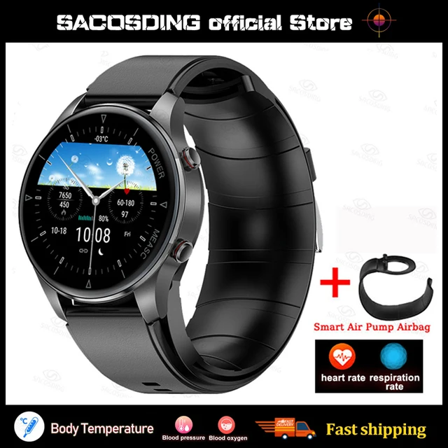 2023 New Inflatable Strap Accurately Measure Heart Rate Blood Pressure ...
