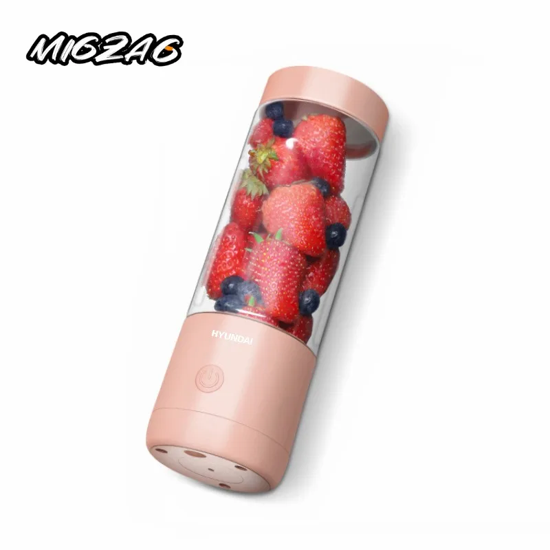 Portátil sem fio elétrico Mini Juicer Mixer, frutas e legumes ...